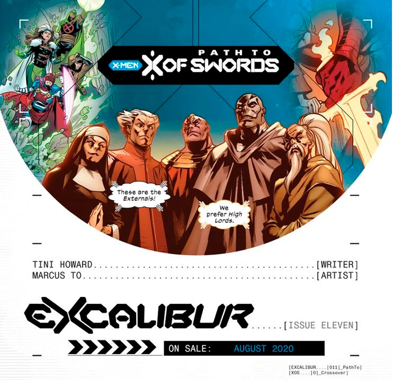 Os X-Eternos retornam, com novo nome, em X of Swords - Universo X-Men